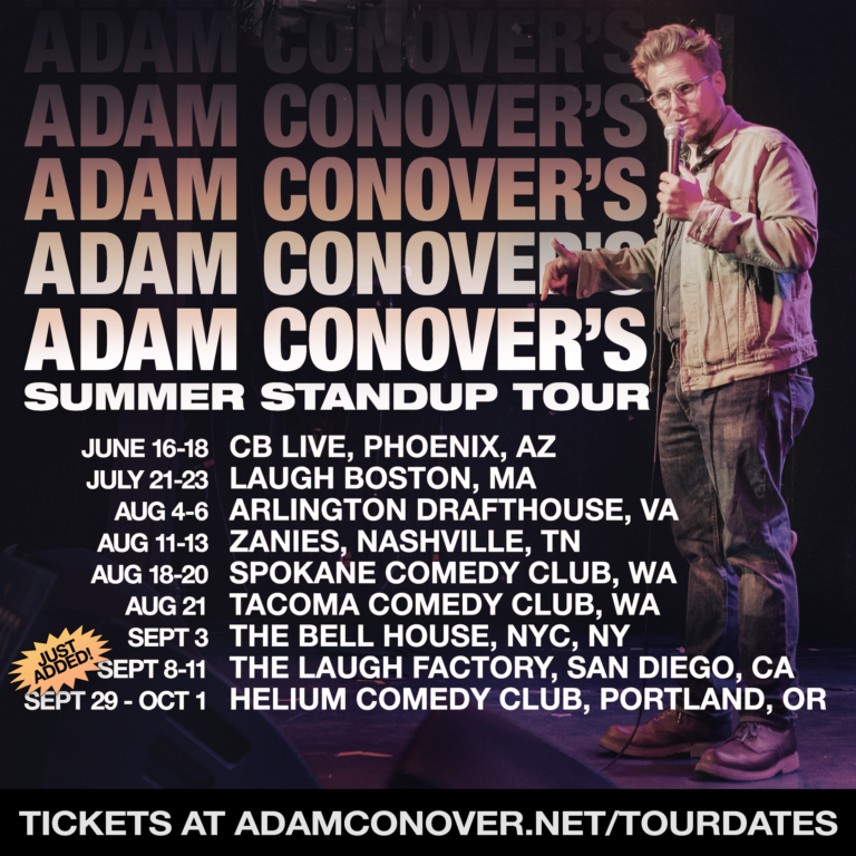 Adam Conover: Official Site. Tour dates, Podcasts, Blog - Comedian ...
