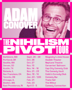 Adam Conover: Official Site. Tour dates, Podcasts, Blog - Comedian ...